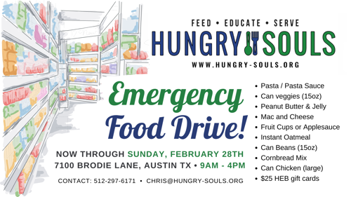 Hungry Souls Emergency Food Drive | Air1 Worship Music