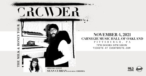 Crowder: The Milk and Honey Tour | Positive Encouraging K-LOVE