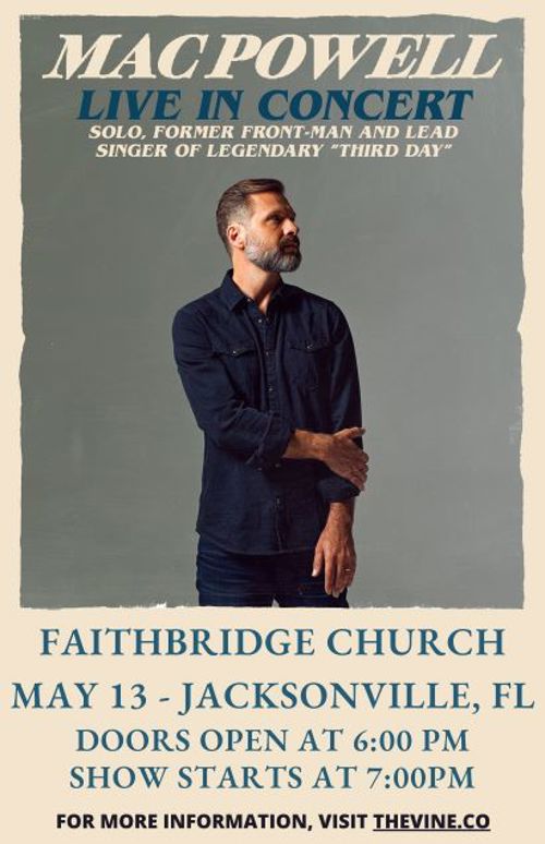 Mac Powell | Live In Concert | Positive Encouraging K-LOVE