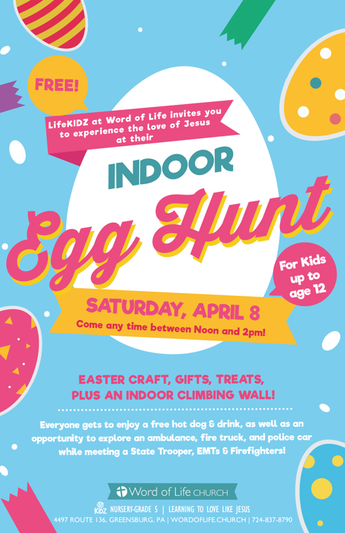 Indoor Egg Hunt | Positive Encouraging K-LOVE