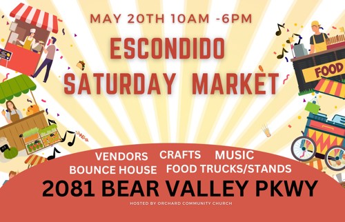 Escondido Saturday Market | Positive Encouraging K-LOVE
