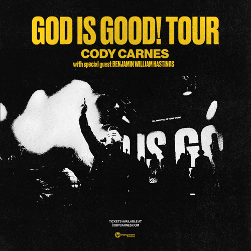 Cody Carnes God is Good! Tour | Positive Encouraging K-LOVE