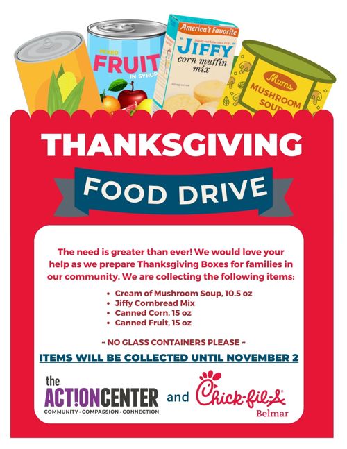 Chick-Fil-A Belmar Thanksgiving Drive | Positive Encouraging K-LOVE