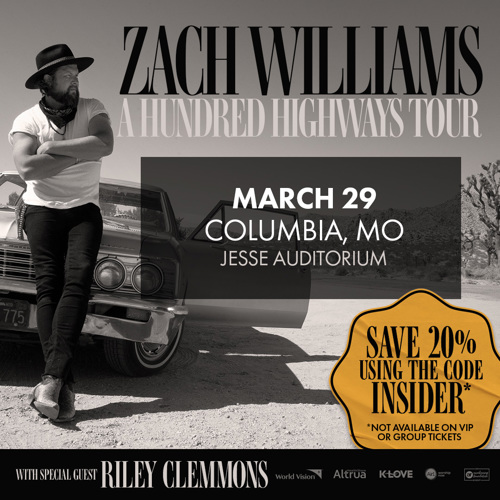 Zach Williams | A Hundred Highways Tour | Air1 Worship Music
