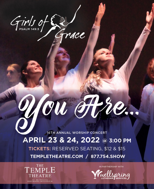 Girls of Grace Worship Concert. "YOU ARE..." | Positive Encouraging K-LOVE