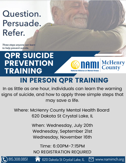 QPR Suicide Prevention Training | Positive Encouraging K-LOVE