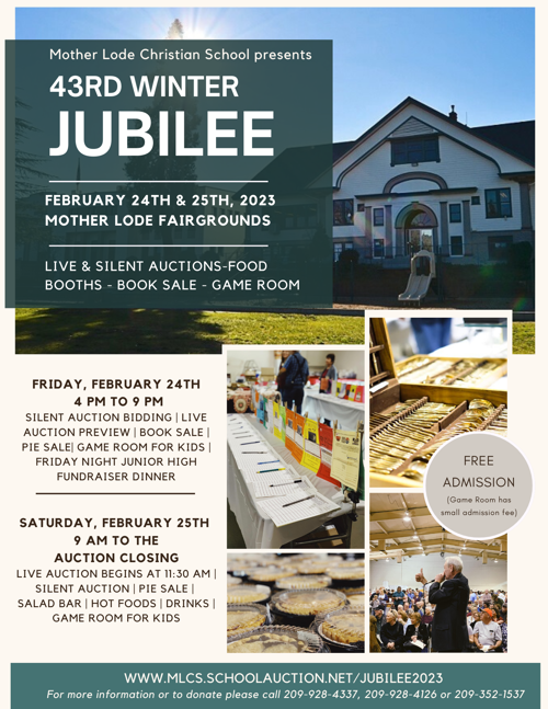 Mother Lode Christian School Winter Jubilee | Positive Encouraging K-LOVE