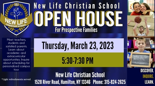 Open House for Prospective Families | Positive Encouraging K-LOVE