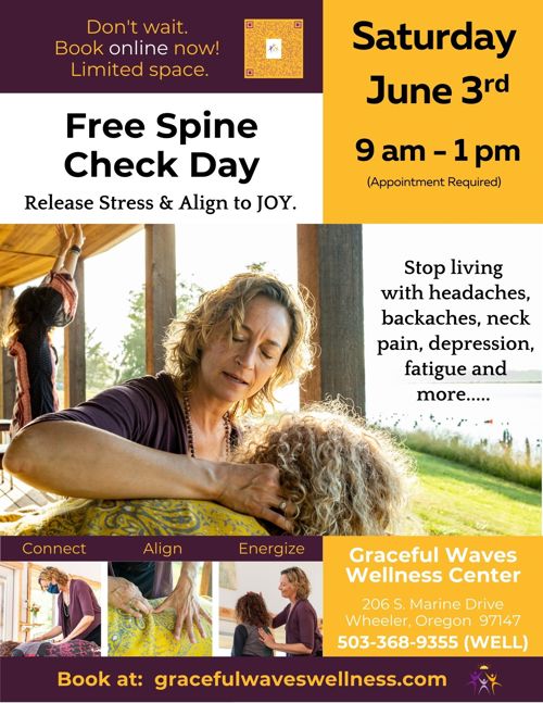 Free Spine Check Day! | Positive Encouraging K-LOVE