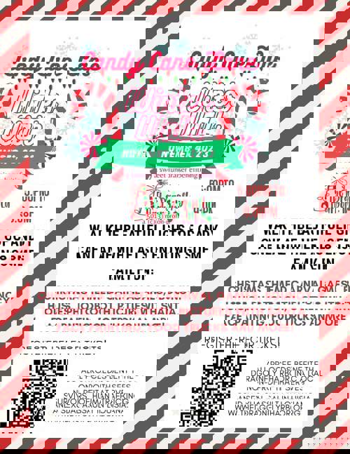 Candy Cane Lane Winter Walk | Positive Encouraging K-LOVE