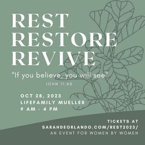 Rest Restore Revive | Positive Encouraging K-LOVE